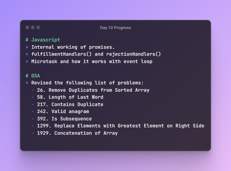 Parth Maru on LinkedIn: 🎯Day 13 Progress Today when solving leetcode, I ... Parth Maru on LinkedIn: 🎯Day 13 Progress Today when solving leetcode, I ...