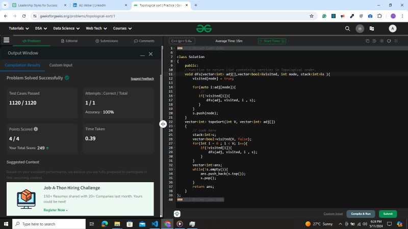 ALI Akbar on LinkedIn: #graph #dsa ALI Akbar on LinkedIn: #graph #dsa
