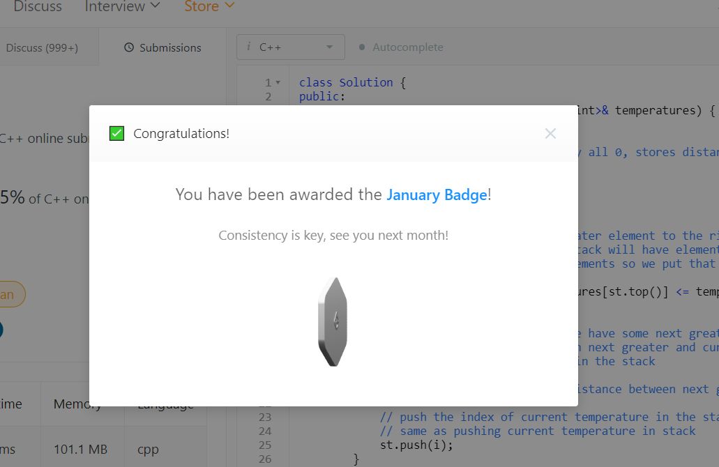 Alok Tamrakar on LinkedIn: #first #leetcode #365daysofcode Alok Tamrakar on LinkedIn: #first #leetcode #365daysofcode