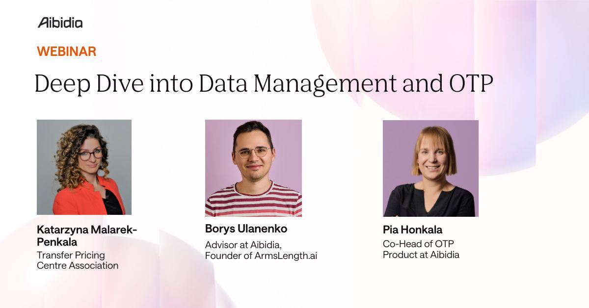 Aibidia on LinkedIn: Deep Dive into Data Management and OTP – Insights ... Aibidia on LinkedIn: Deep Dive into Data Management and OTP – Insights ...