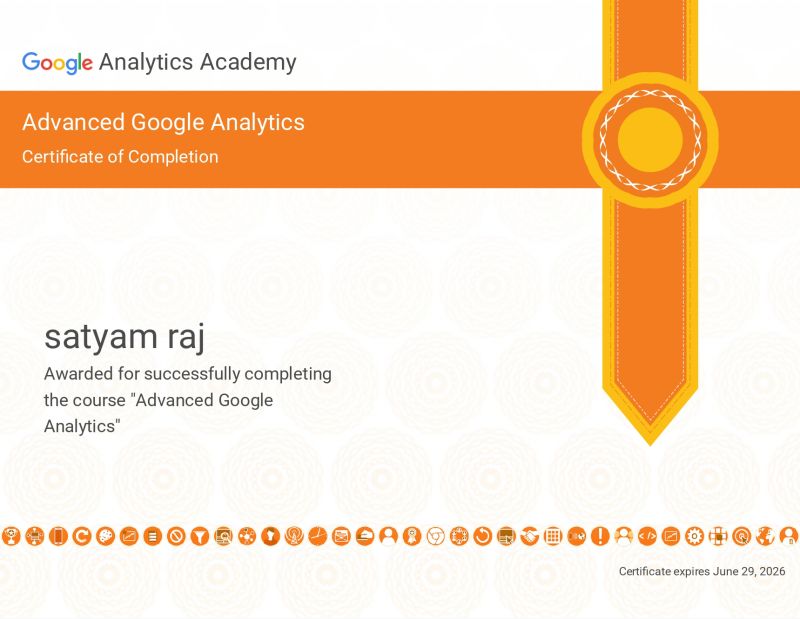Satyam raj on LinkedIn: #connections #googleanalytics #google #analytics Satyam raj on LinkedIn: #connections #googleanalytics #google #analytics