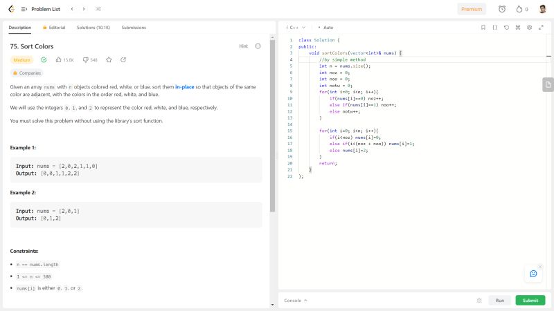 Saket Raj on LinkedIn: hey everyone, another solved problem of leetcode ... Saket Raj on LinkedIn: hey everyone, another solved problem of leetcode ...