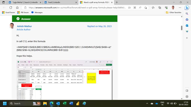 Ashish Mathur on LinkedIn: #microsoftexcel #msexcel #excel Ashish Mathur on LinkedIn: #microsoftexcel #msexcel #excel