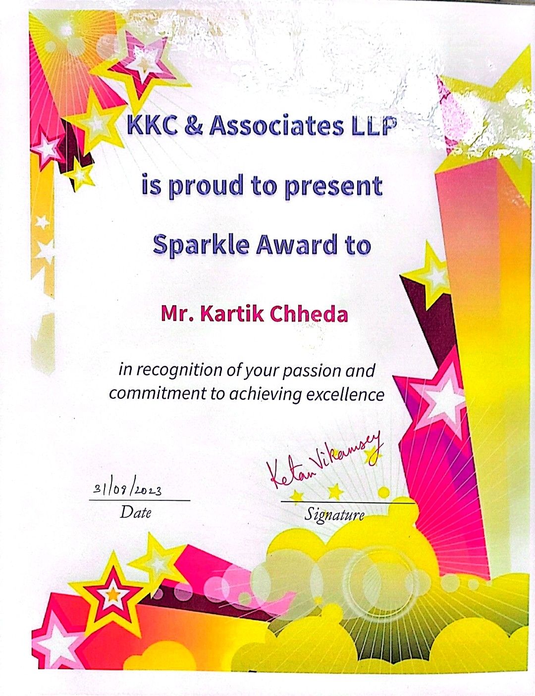 CA Kartik Chheda on LinkedIn: CA Kartik Chheda on LinkedIn: