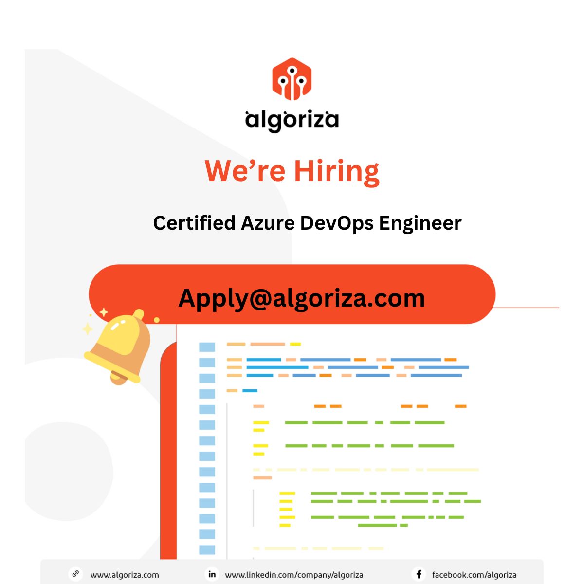 Algoriza on LinkedIn: Available Vacancy: Certified Azure DevOps ... Algoriza on LinkedIn: Available Vacancy: Certified Azure DevOps ...