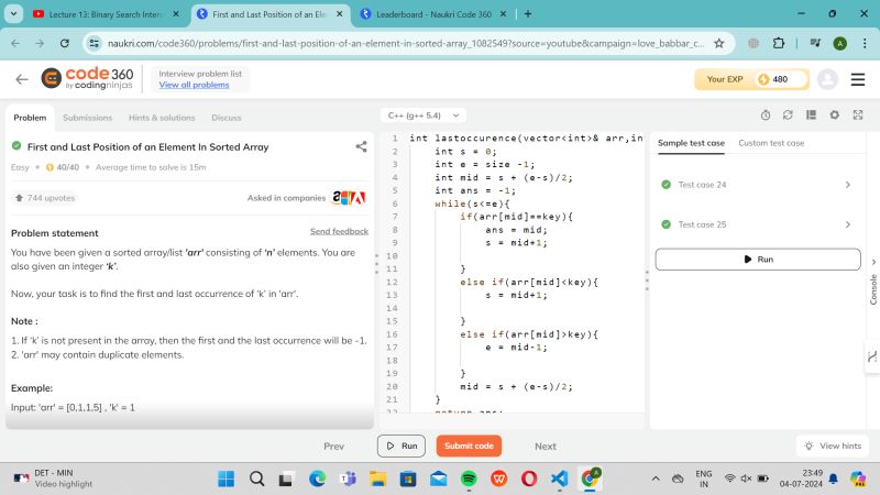 Arpit Rangra on LinkedIn: #codingchallenge #binarysearch # ... Arpit Rangra on LinkedIn: #codingchallenge #binarysearch # ...