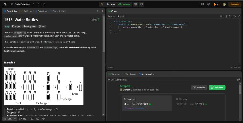 Dhinesh M on LinkedIn: #day34of100days #100daysofcode #leetcode # ... Dhinesh M on LinkedIn: #day34of100days #100daysofcode #leetcode # ...