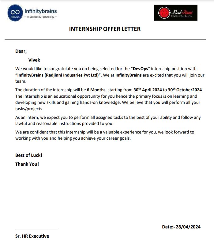 Vivek kothiya on LinkedIn: #internship #newbeginnings #grateful Vivek kothiya on LinkedIn: #internship #newbeginnings #grateful