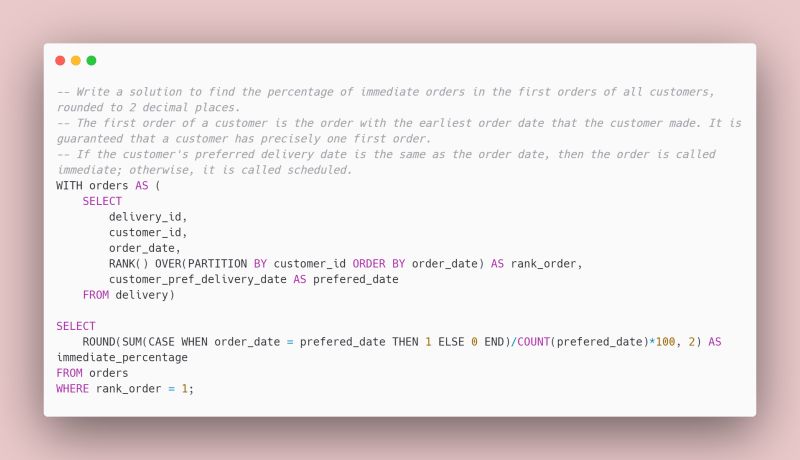 SQL query for LeetCode problem | Usman Ayaz posted on the topic | LinkedIn SQL query for LeetCode problem | Usman Ayaz posted on the topic | LinkedIn