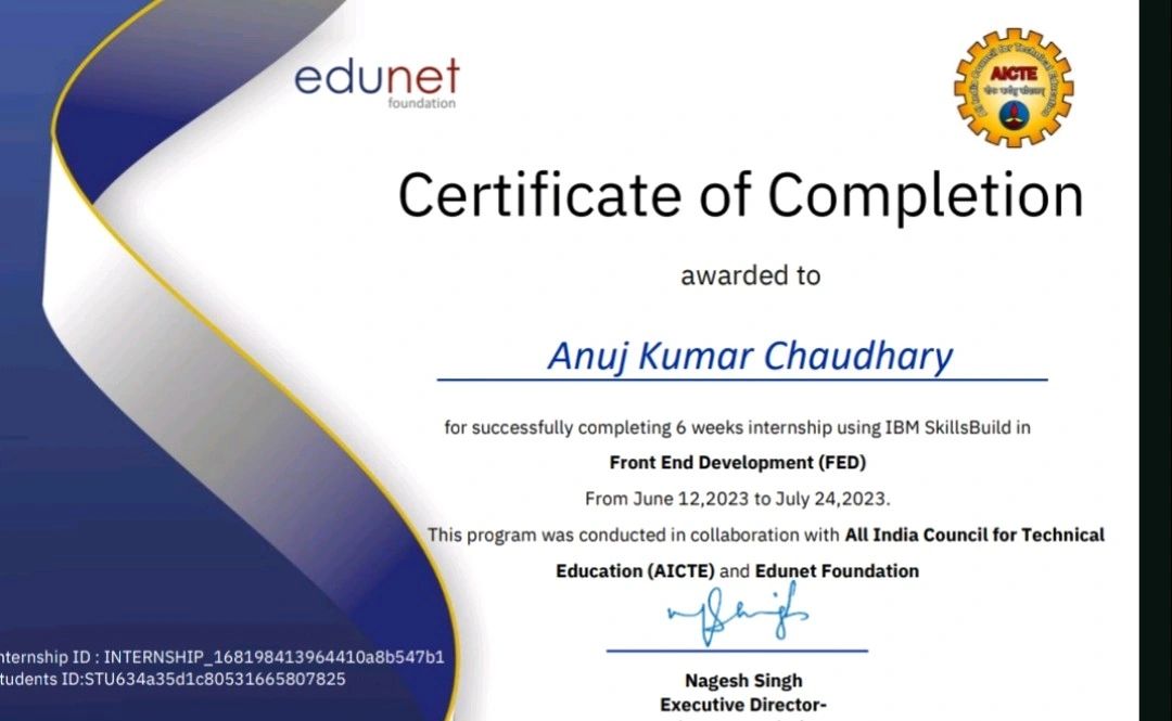 Anuj Kumar Chaudhary on LinkedIn: #frontenddevelopment # ... Anuj Kumar Chaudhary on LinkedIn: #frontenddevelopment # ...