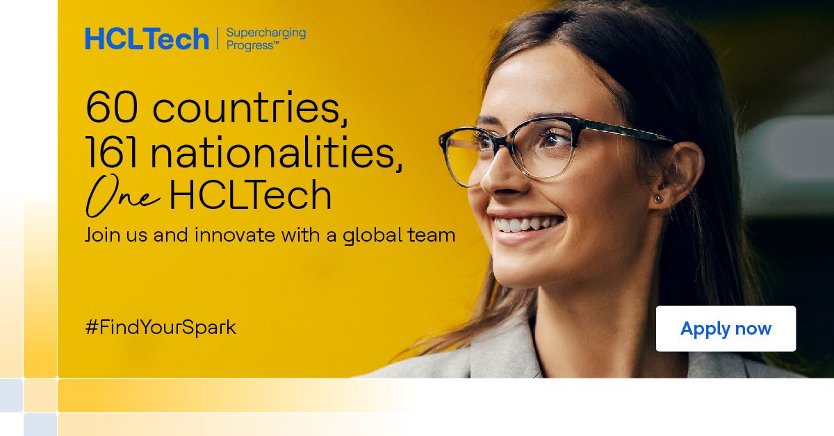 Ivan Iliev on LinkedIn: #hcltech #findyourspark #superchargingprogress ... Ivan Iliev on LinkedIn: #hcltech #findyourspark #superchargingprogress ...