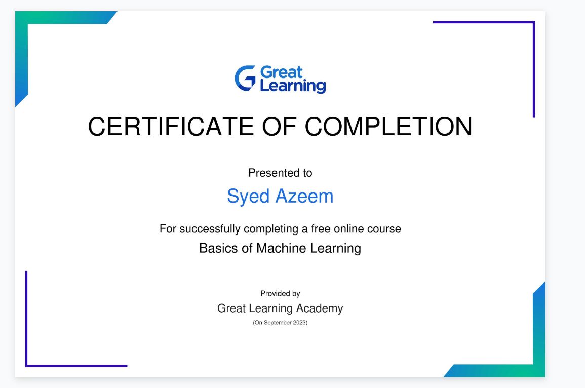 Azeem Aslam on LinkedIn: #machinelearning #greatlearning # ... Azeem Aslam on LinkedIn: #machinelearning #greatlearning # ...