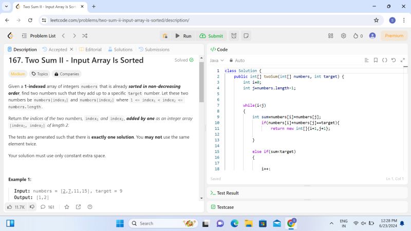 Shruti Jha on LinkedIn: #100daysleetcode #dsawithedslash #java Shruti Jha on LinkedIn: #100daysleetcode #dsawithedslash #java
