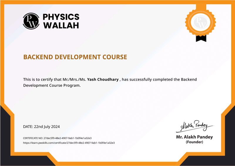 Yash Choudhary on LinkedIn: #backenddevelopment #javascript #nodejs # ... Yash Choudhary on LinkedIn: #backenddevelopment #javascript #nodejs # ...