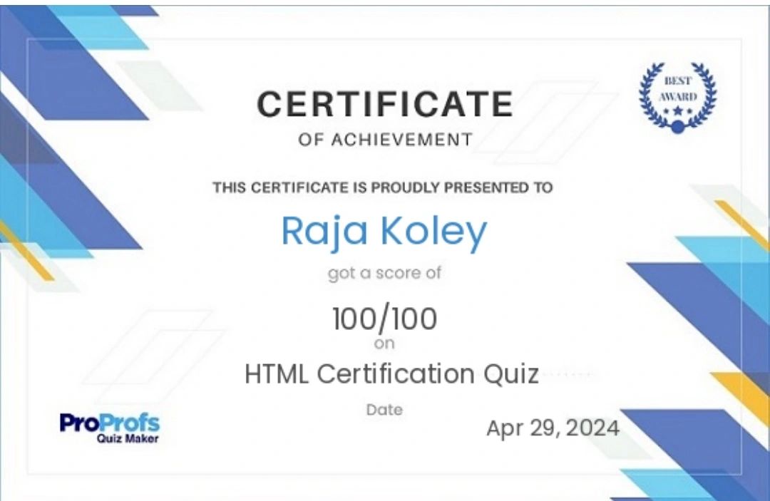 Raja Koley on LinkedIn: #html Raja Koley on LinkedIn: #html