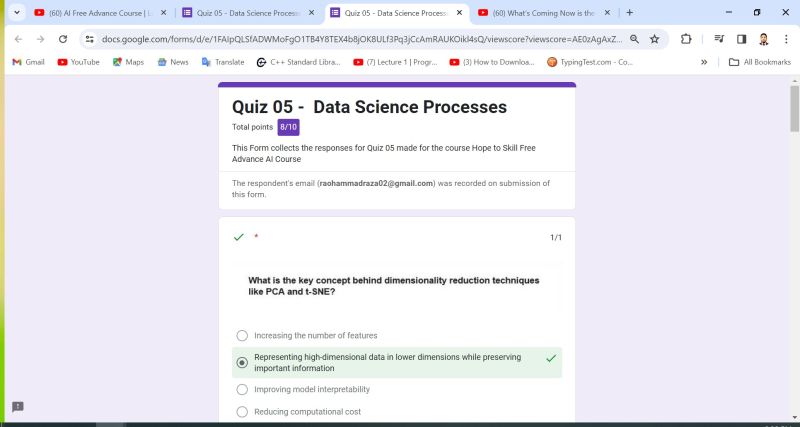 Quiz 05: Data Science Processes | Rao Hammad Raza posted on the topic ... Quiz 05: Data Science Processes | Rao Hammad Raza posted on the topic ...