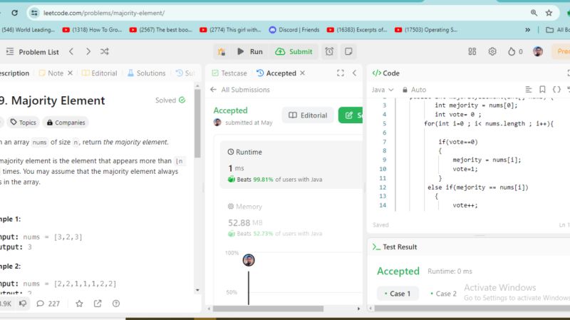 Day 38 of 60-Day Challenge: Solving LeetCode problem | Usman Gill ... Day 38 of 60-Day Challenge: Solving LeetCode problem | Usman Gill ...