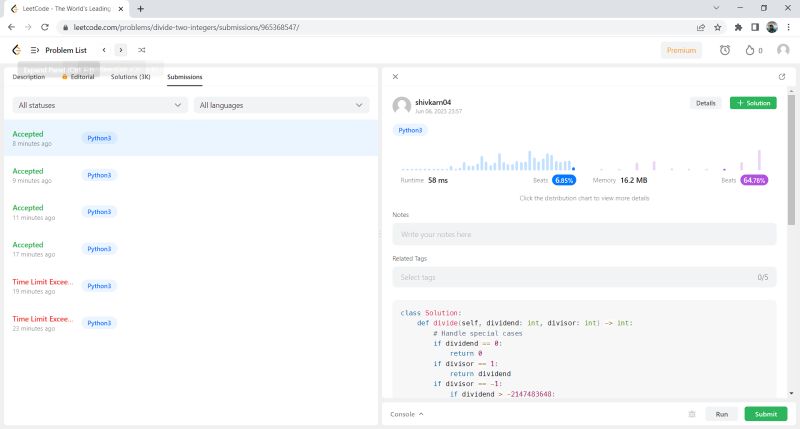 Shiv Karn on LinkedIn: #day2 #coding #leetcode #letusrock # ... Shiv Karn on LinkedIn: #day2 #coding #leetcode #letusrock # ...