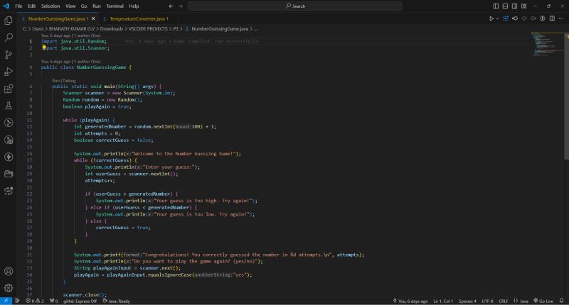 BHARATH KUMAR G V on LinkedIn: #task #taskcompletion #java #programming ... BHARATH KUMAR G V on LinkedIn: #task #taskcompletion #java #programming ...