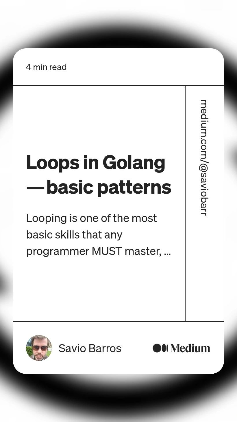 savio barros on LinkedIn: #go #golang savio barros on LinkedIn: #go #golang
