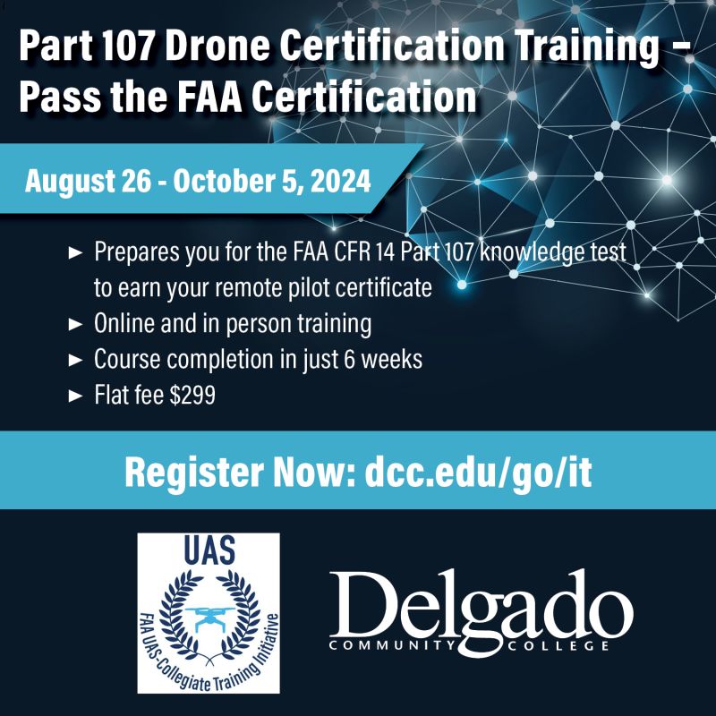 Delgado Tech Made Easy on LinkedIn: #faa #tech #part107 #drone #delgado ... Delgado Tech Made Easy on LinkedIn: #faa #tech #part107 #drone #delgado ...