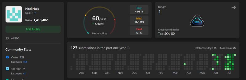 Nodirbek Lutfullaev on LinkedIn: #sql #datascience #leetcode #learning ... Nodirbek Lutfullaev on LinkedIn: #sql #datascience #leetcode #learning ...