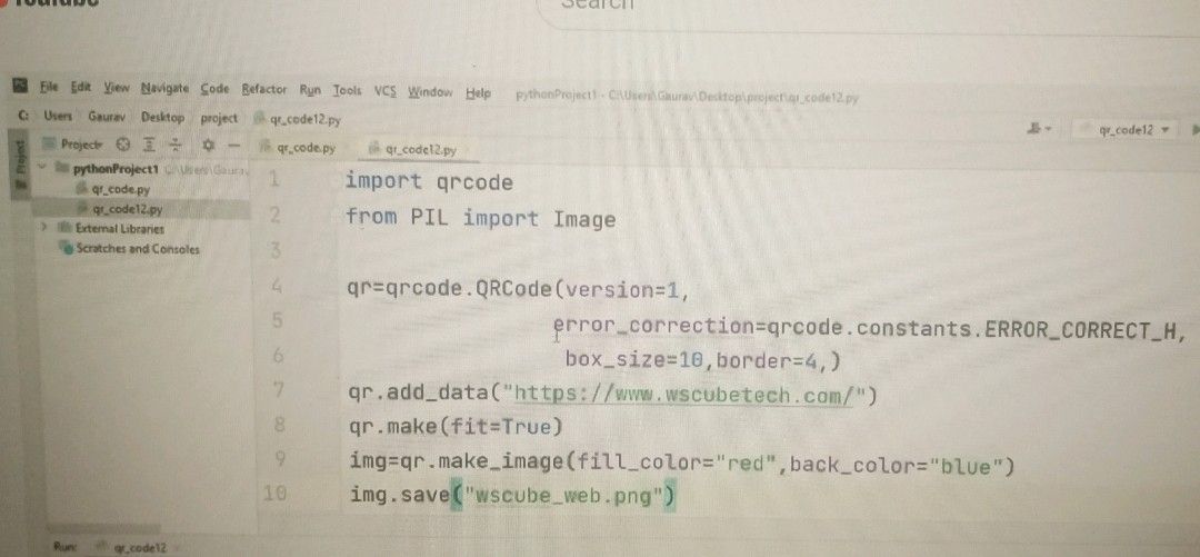 Sachin Kumar on LinkedIn: I was create the qrcode using qrcode module ... Sachin Kumar on LinkedIn: I was create the qrcode using qrcode module ...