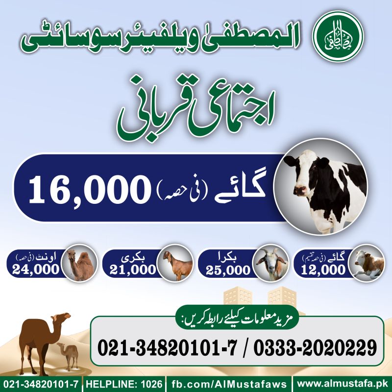 Al-Mustafa Welfare Society on LinkedIn: #eid #qurbani # ... Al-Mustafa Welfare Society on LinkedIn: #eid #qurbani # ...