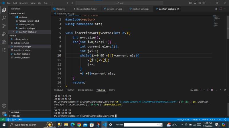 Toshit Prasad on LinkedIn: #cplusplus #codingjourney #algorithmmastery Toshit Prasad on LinkedIn: #cplusplus #codingjourney #algorithmmastery