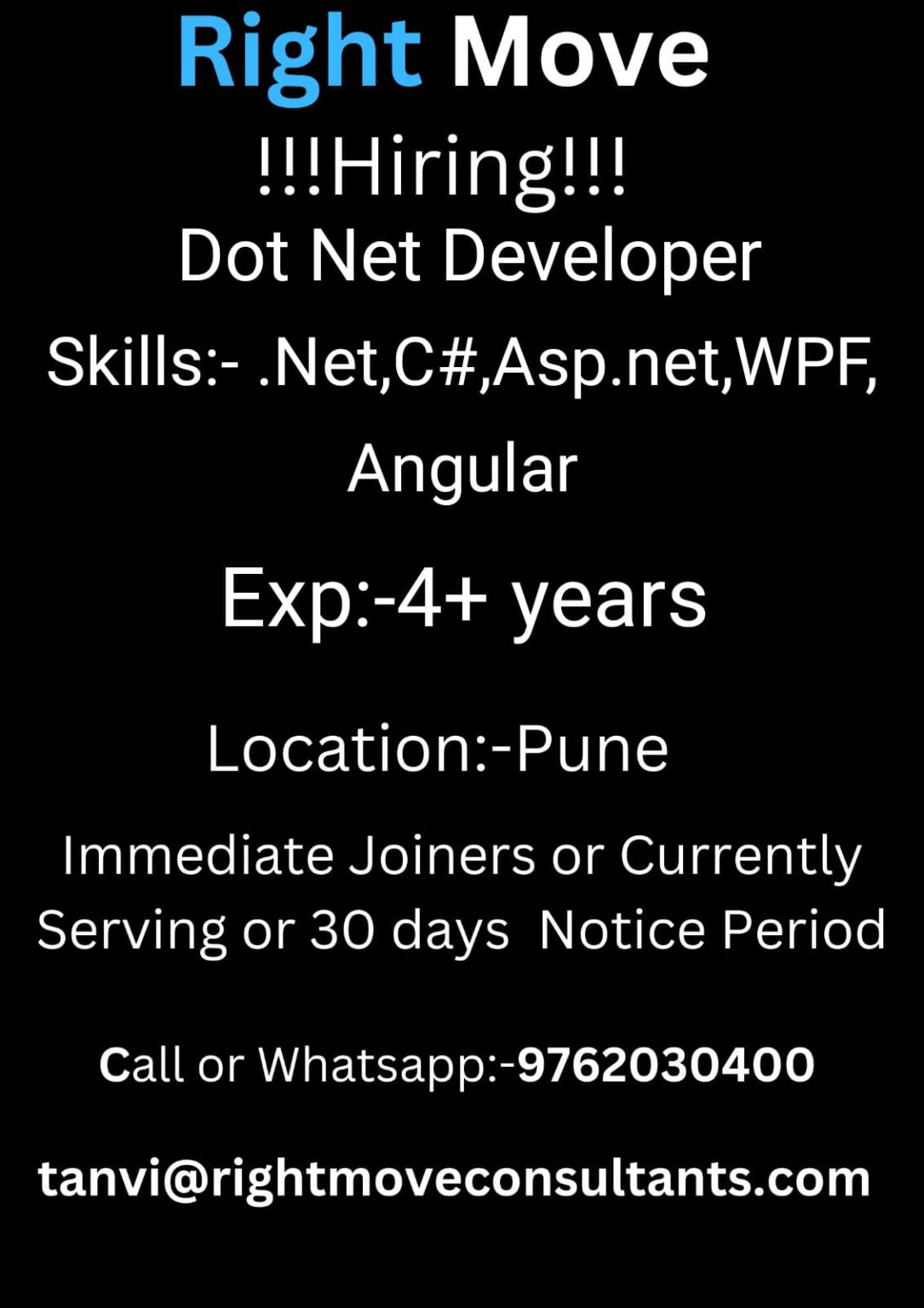 Tanvi P on LinkedIn: #dotnetdeveloper #dotnet #aspdotnet #winforms #wpf ... Tanvi P on LinkedIn: #dotnetdeveloper #dotnet #aspdotnet #winforms #wpf ...