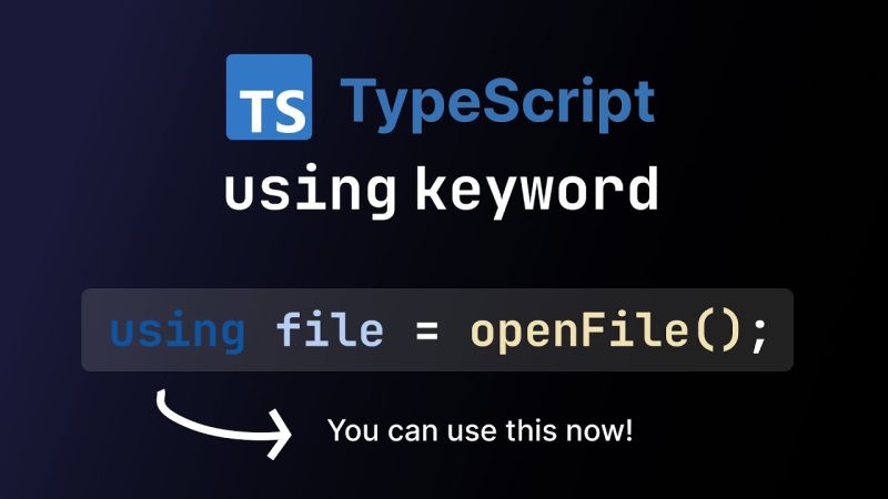 Siyavash Khani on LinkedIn: #typescript #frontend #backend Siyavash Khani on LinkedIn: #typescript #frontend #backend