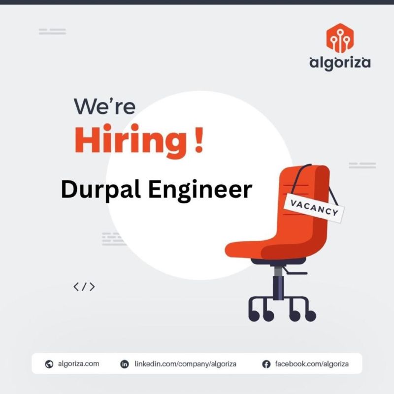 Algoriza on LinkedIn: Available vacancy: Drupal Engineer Type: Full ... Algoriza on LinkedIn: Available vacancy: Drupal Engineer Type: Full ...