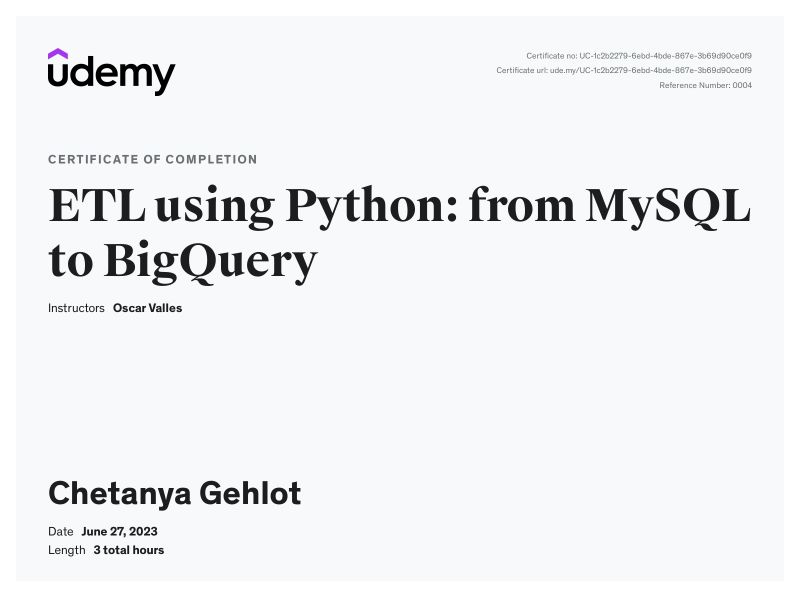 Chetanya Gehlot on LinkedIn: #etl #dataengineering #python Chetanya Gehlot on LinkedIn: #etl #dataengineering #python