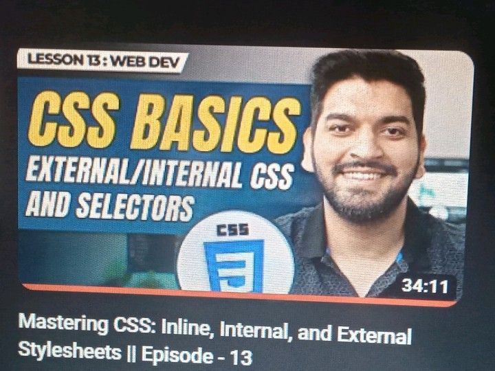 Sintu Kushwaha on LinkedIn: #css #html #css #lecture Sintu Kushwaha on LinkedIn: #css #html #css #lecture