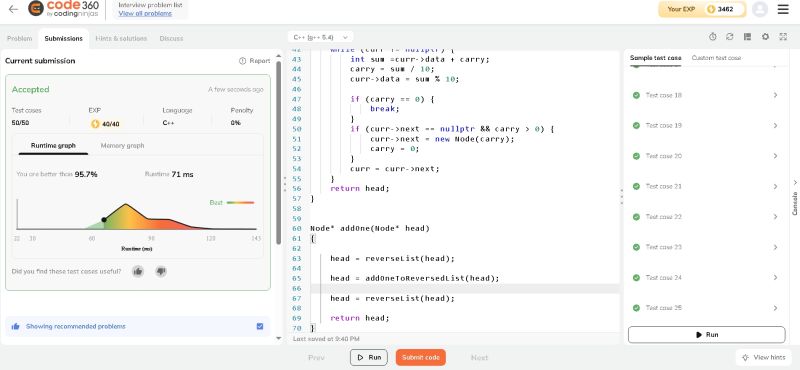 Ajay Pawar on LinkedIn: #dsa #linkedlist #codingchallenge #programming ... Ajay Pawar on LinkedIn: #dsa #linkedlist #codingchallenge #programming ...