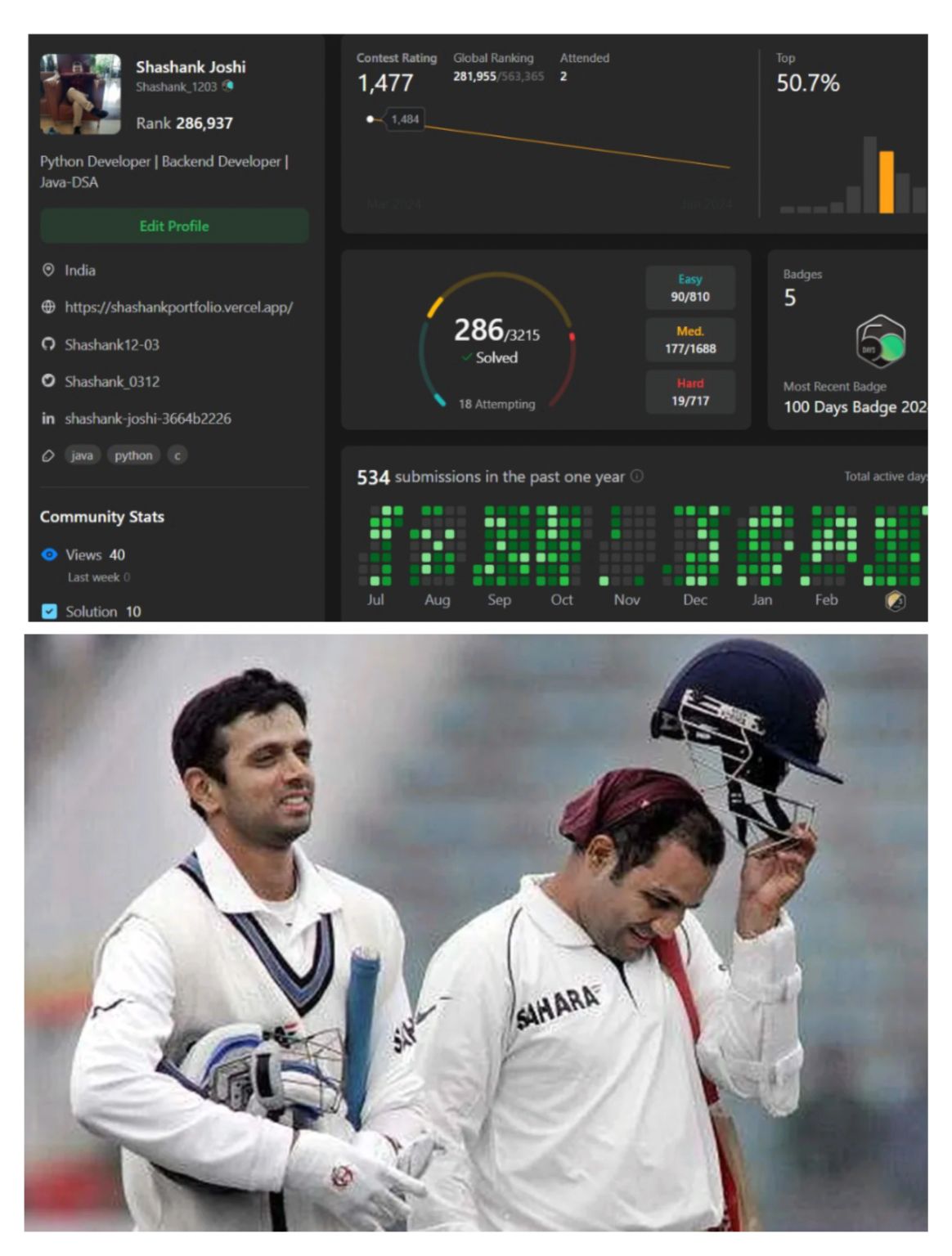 Shashank Joshi on LinkedIn: #leetcode #codingjourney #milestone #keepcoding Shashank Joshi on LinkedIn: #leetcode #codingjourney #milestone #keepcoding