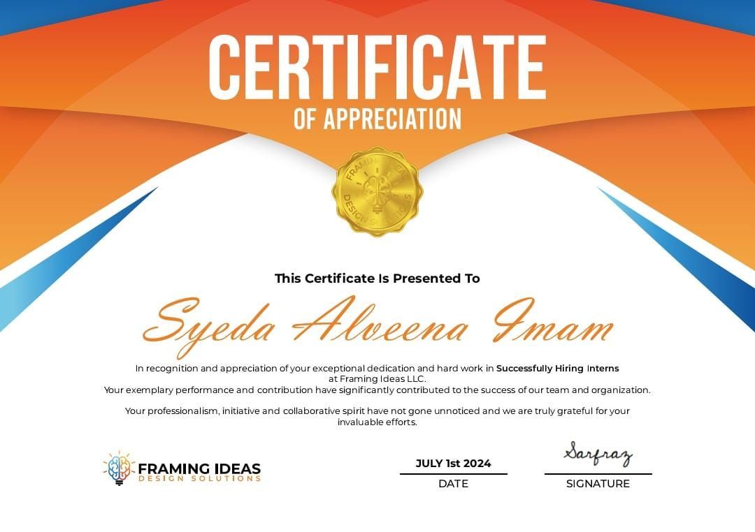 Syeda Alveena Imam on LinkedIn: Feeling incredibly grateful for this ... Syeda Alveena Imam on LinkedIn: Feeling incredibly grateful for this ...