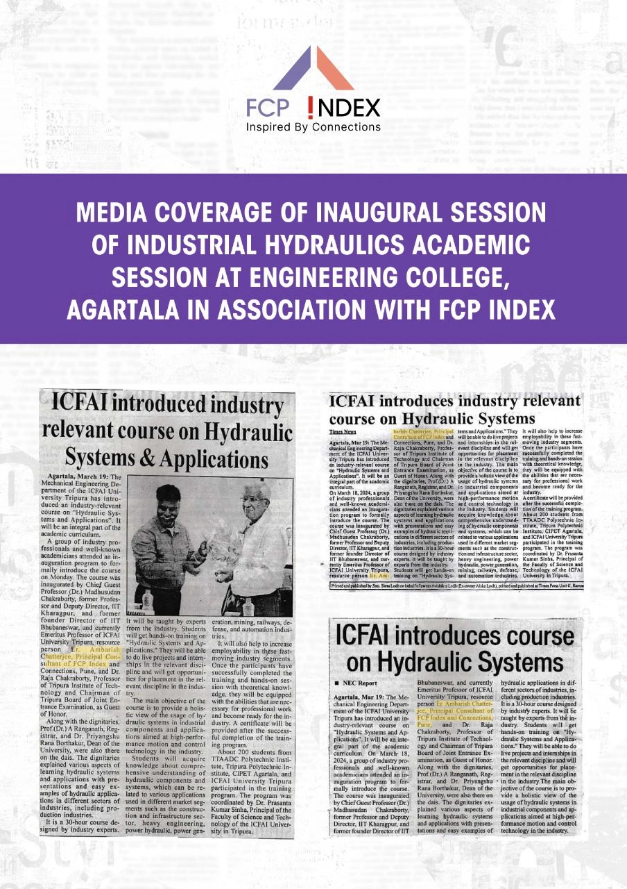 FCP Index and Connections Pvt. Ltd on LinkedIn: #hydraulics # ... FCP Index and Connections Pvt. Ltd on LinkedIn: #hydraulics # ...
