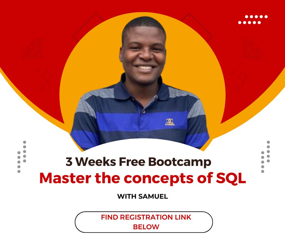 Ogunlade Samuel on LinkedIn: #sqlbootcamp #dataanalysis #sqlskills # ... Ogunlade Samuel on LinkedIn: #sqlbootcamp #dataanalysis #sqlskills # ...