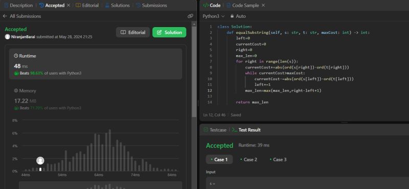 Niranjan Kumar Barai on LinkedIn: #100daysofcodechallenge #leetcode # ... Niranjan Kumar Barai on LinkedIn: #100daysofcodechallenge #leetcode # ...