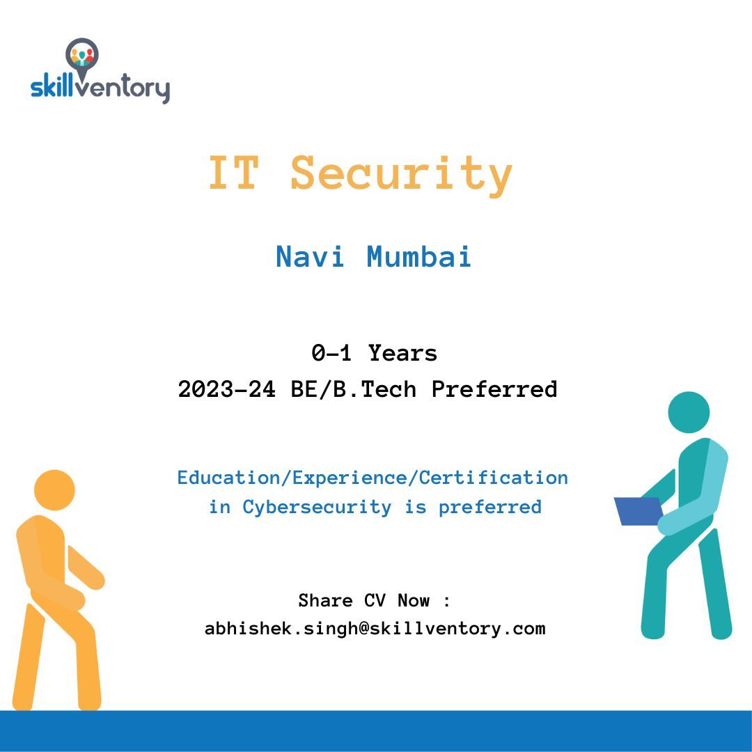 Abhishek Singh on LinkedIn: #hiringimmediately #hiringalert #mumbaihiring Abhishek Singh on LinkedIn: #hiringimmediately #hiringalert #mumbaihiring