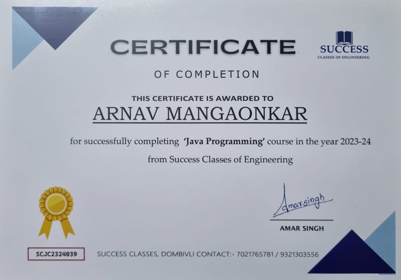 Arnav Mangaonkar on LinkedIn: #java #coding #softwaredevelopment # ... Arnav Mangaonkar on LinkedIn: #java #coding #softwaredevelopment # ...