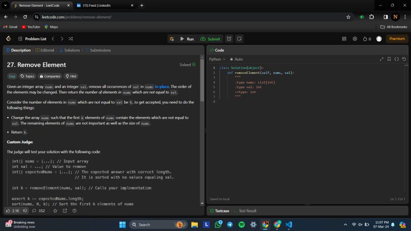Nandini Agrawal on LinkedIn: #100daysofcode #leetcode #codingjourney # ... Nandini Agrawal on LinkedIn: #100daysofcode #leetcode #codingjourney # ...