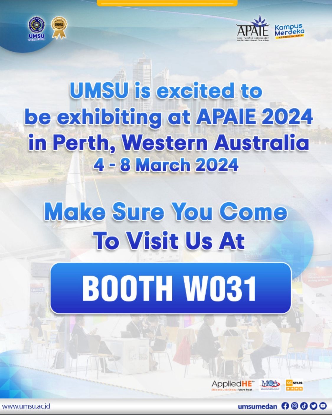 Rudi Rudianto on LinkedIn: UMSU Will Be Present in Perth. Rudi Rudianto on LinkedIn: UMSU Will Be Present in Perth.