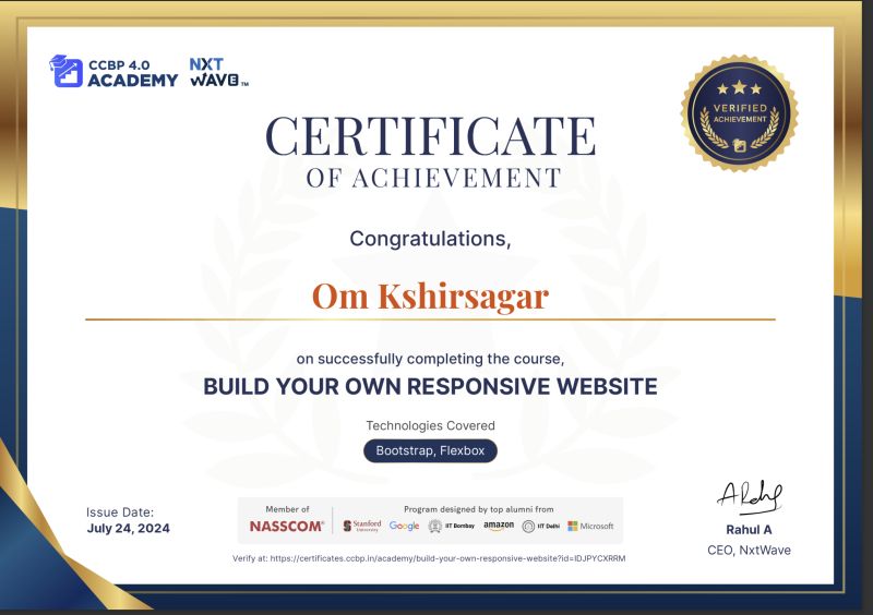 Om Kshirsagar on LinkedIn: #html5 #html #css3 #codingjourney # ... Om Kshirsagar on LinkedIn: #html5 #html #css3 #codingjourney # ...