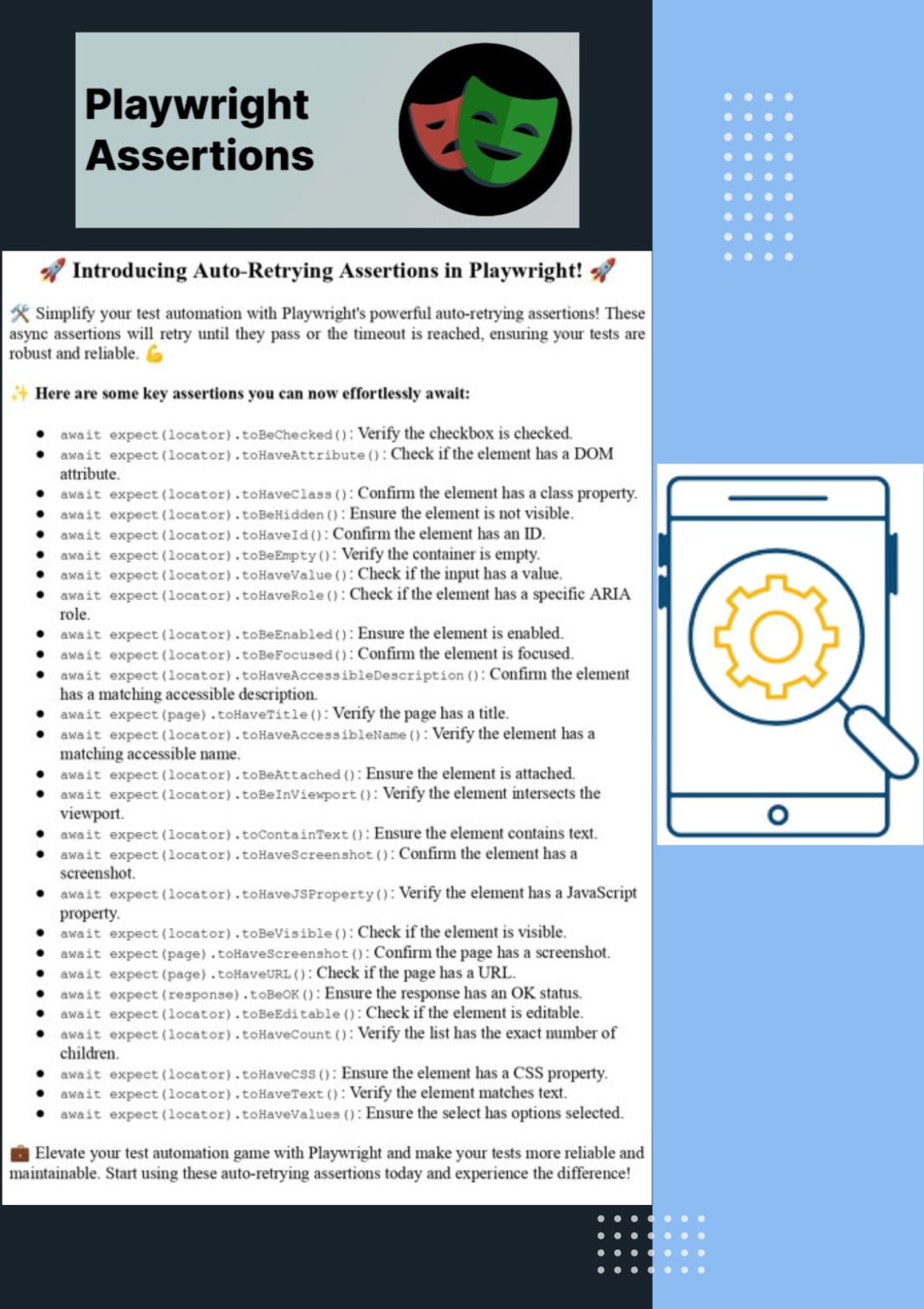 Codeswivel Services on LinkedIn: #testautomation #playwright #qa # ... Codeswivel Services on LinkedIn: #testautomation #playwright #qa # ...