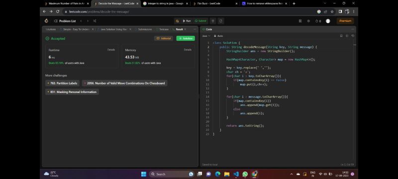 Ujval Rai on LinkedIn: #consistency #coding #dsa #java Ujval Rai on LinkedIn: #consistency #coding #dsa #java
