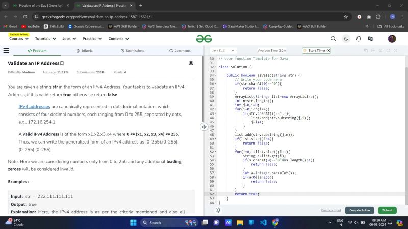 Sahil Kushwaha on LinkedIn: #geekstreak2024 #codingchallenge ... Sahil Kushwaha on LinkedIn: #geekstreak2024 #codingchallenge ...
