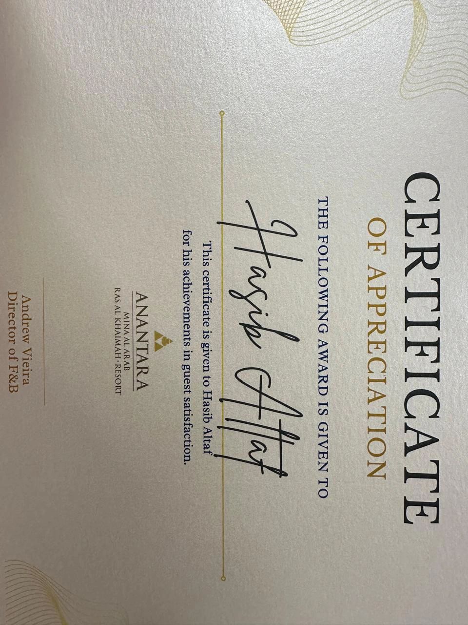hasib altaf on LinkedIn: appreciation reward by my kind leader Mr ... hasib altaf on LinkedIn: appreciation reward by my kind leader Mr ...