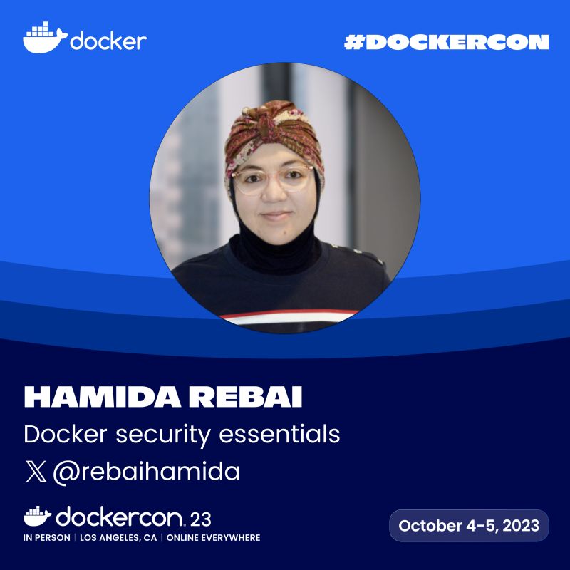Hamida Rebai Trabelsi on LinkedIn: #dockercon #docker #container # ... Hamida Rebai Trabelsi on LinkedIn: #dockercon #docker #container # ...